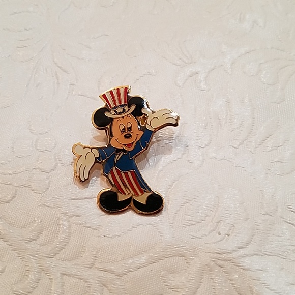 Disney | Jewelry | Disney Parks Collector Pin Mickey Mouse Uncle Sam ...
